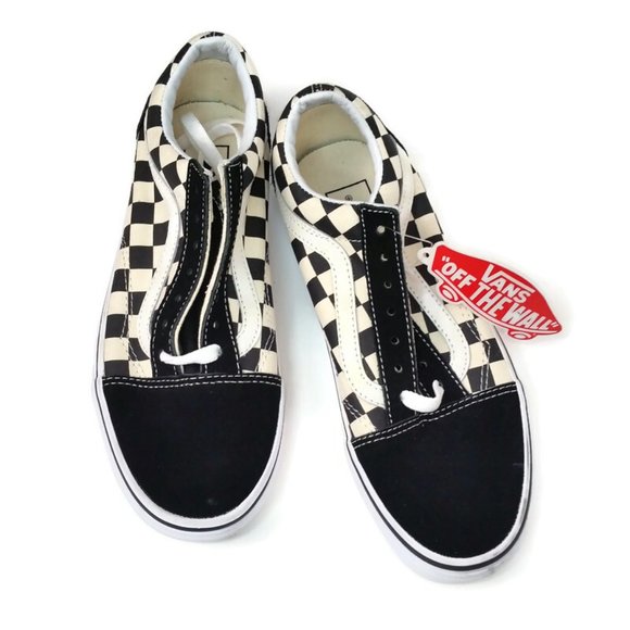 Vans | Shoes | Vans Off The Wall Checkerboard Lace Up Womens Size 65 ...
